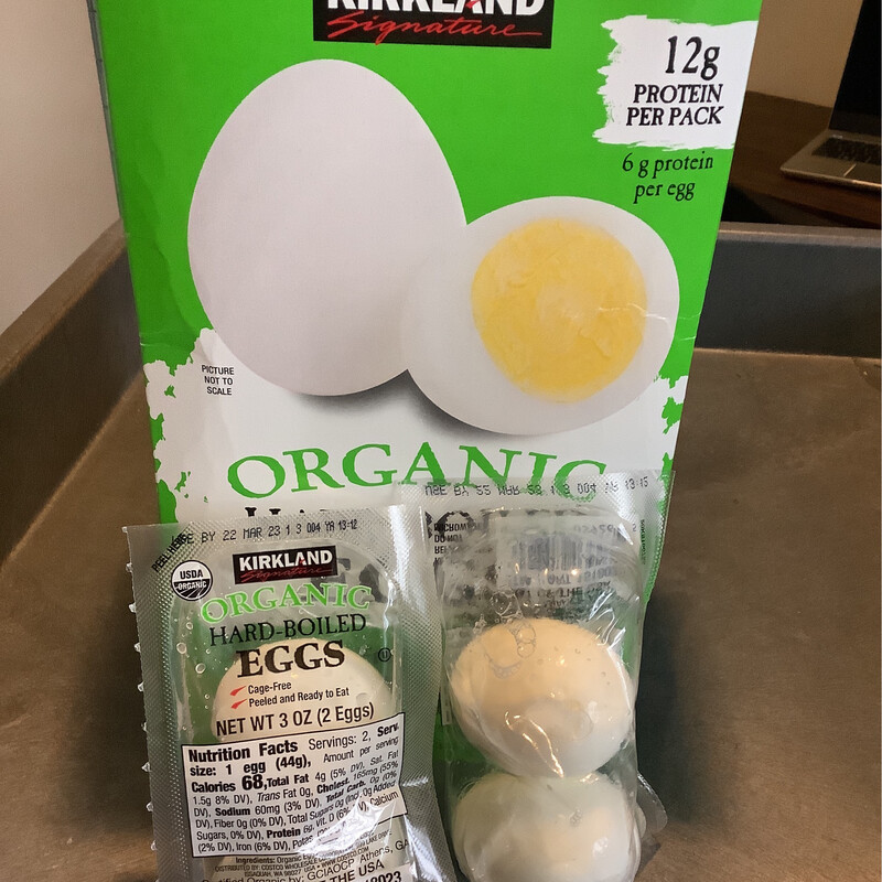 Eggs - 2 Pack - Hard Boiled, ready to eat