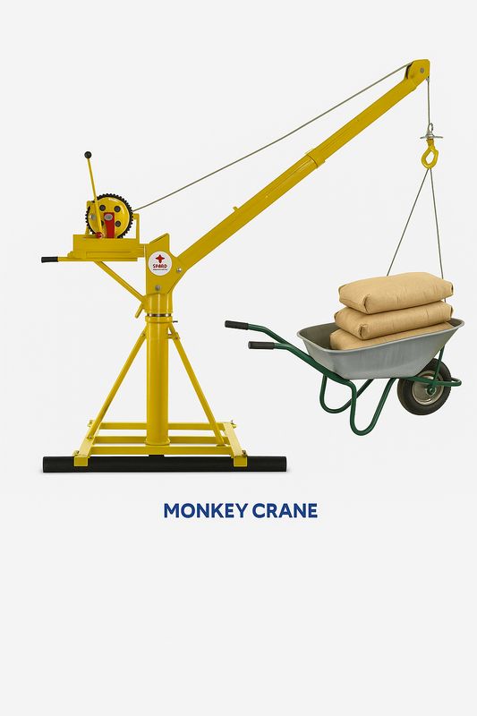 Boltz Electric Mini Lifting Crane with 4HP Single Phase Electric Motor ...