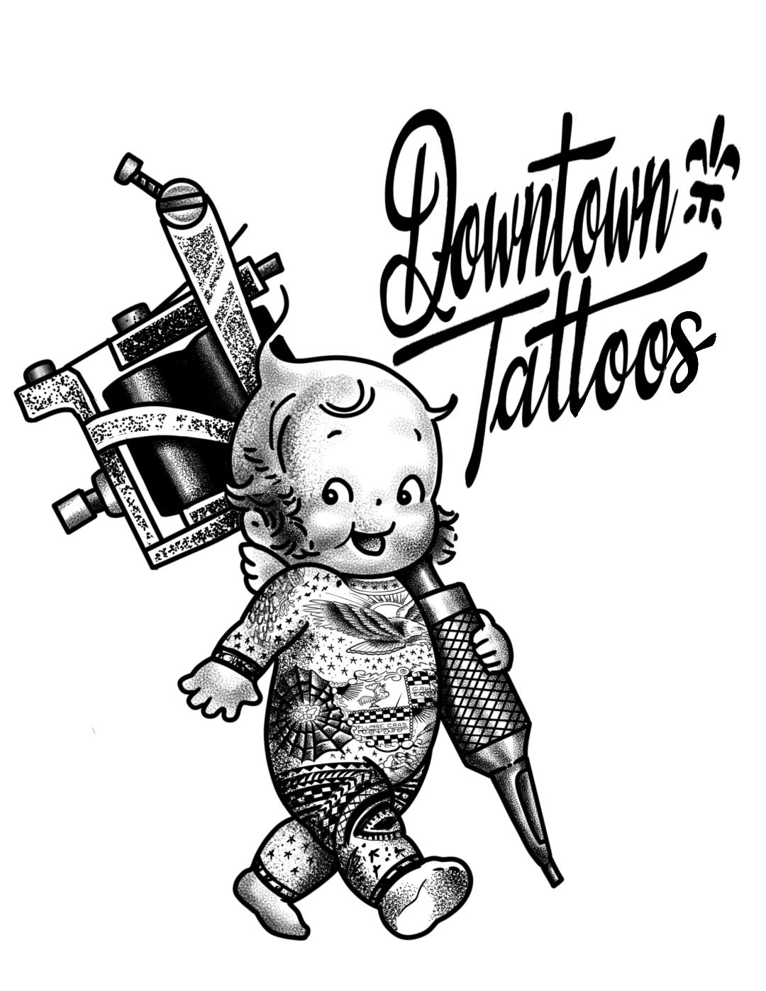 Downtown Tattoo Merch | Tattoo Inspired Merchandise