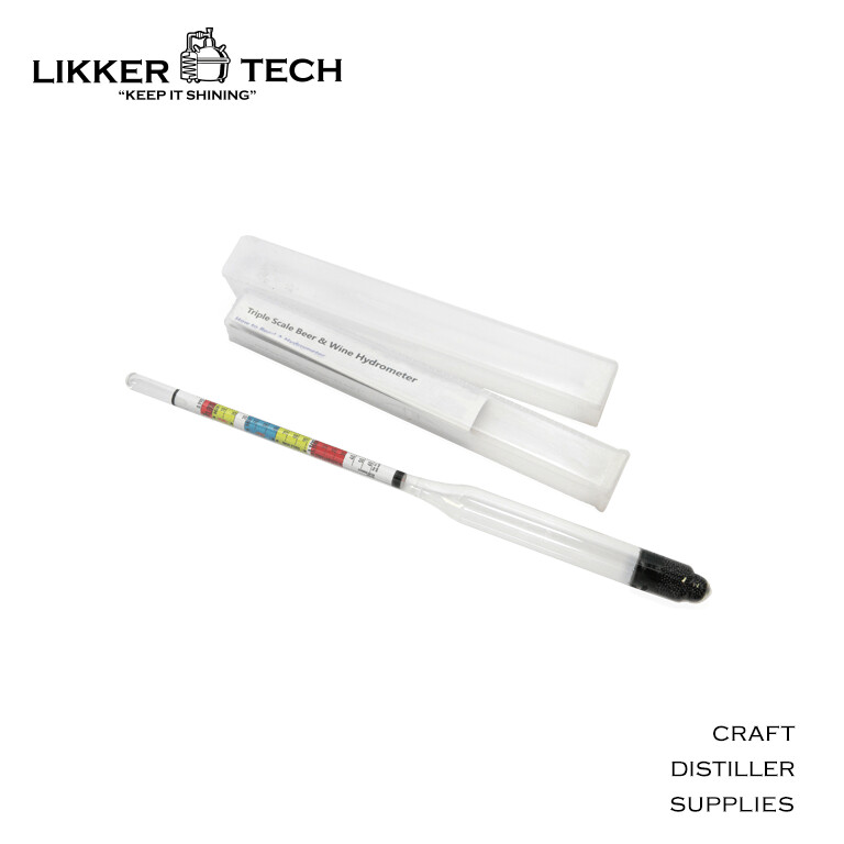 Hydrometer - SG (Triple Scale) Hydrometer - SG (Triple Scale)