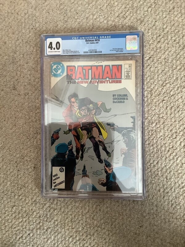 Batman # 410 CGC 4.0 1987 Comic