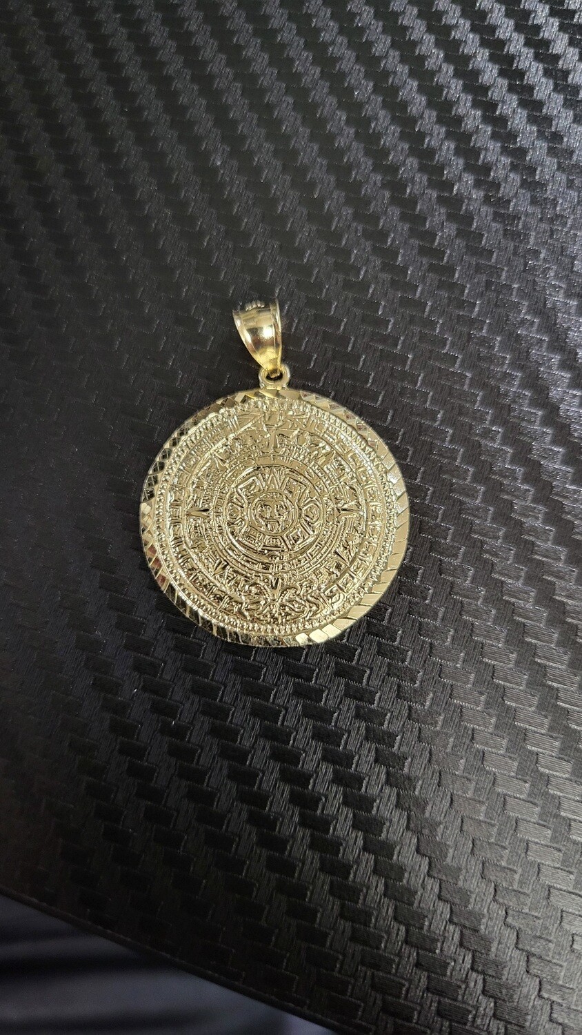 14k gold aztec pendant store