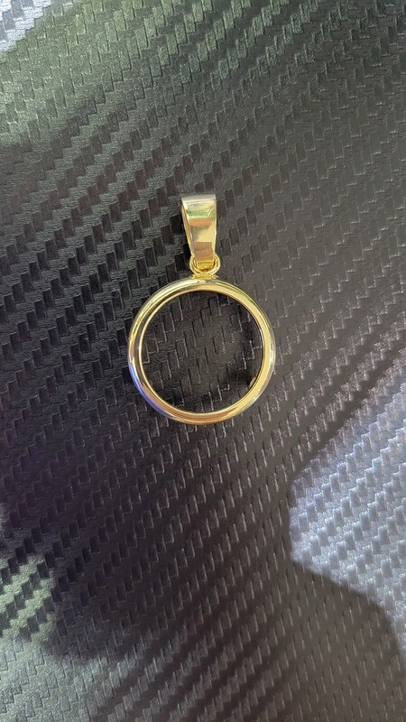 14K 1/4 OZ AMERICAN EAGLE BEZEL