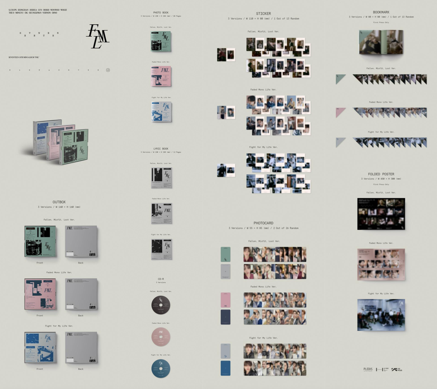Seventeen 10th Mini Album ‘FML’