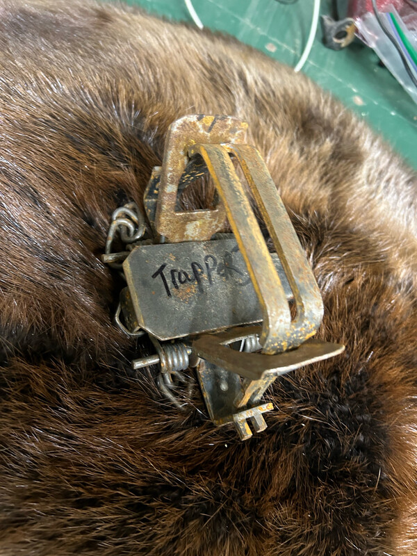 Signed Wall Hanger Trap