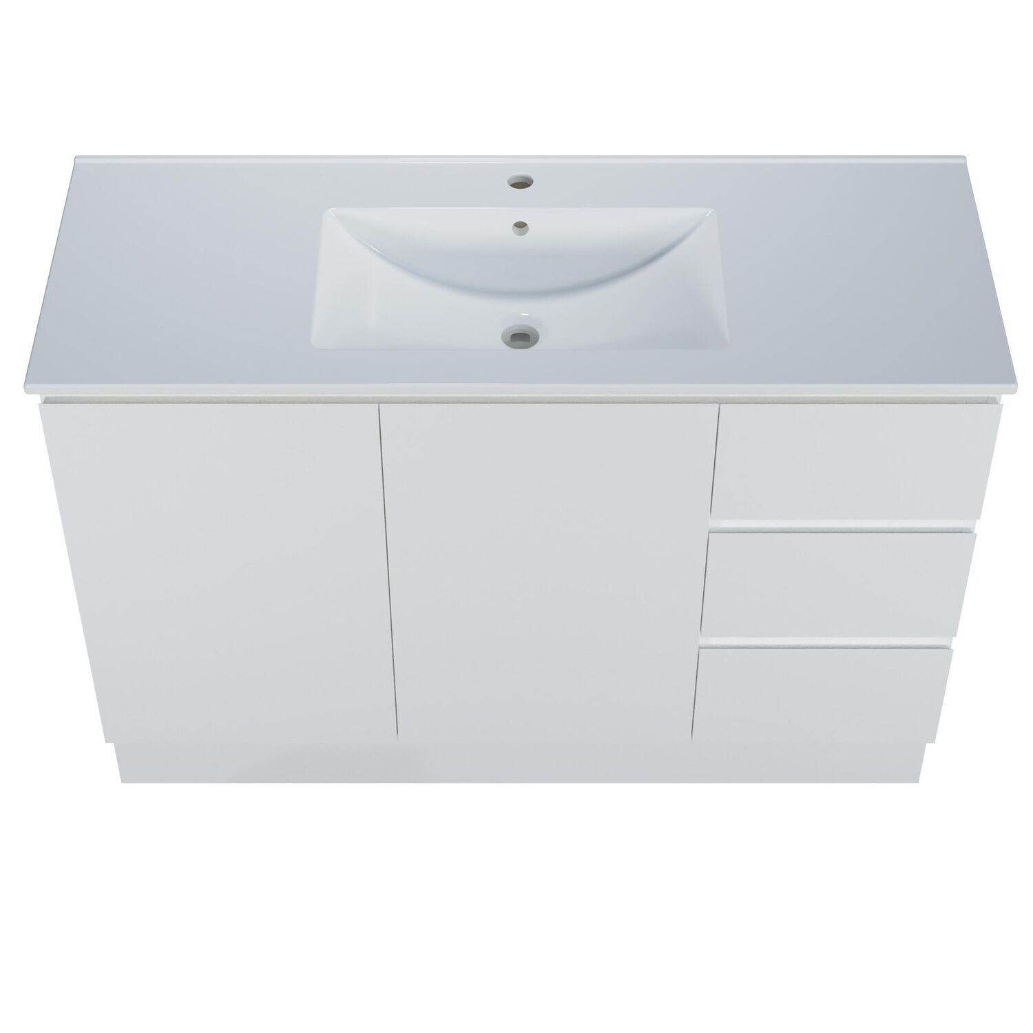 Harmony 1200mm Vanity 3 Drawers with Kicker