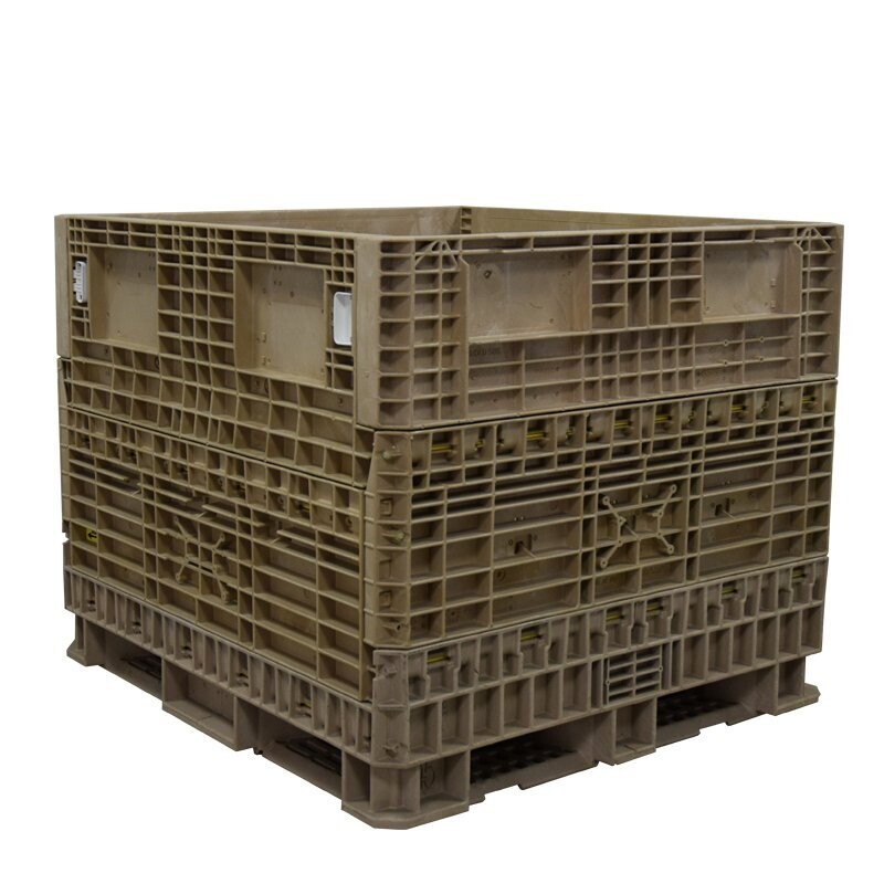 Bulk Containers - Plastic, Collapsible | Bulk Container Express