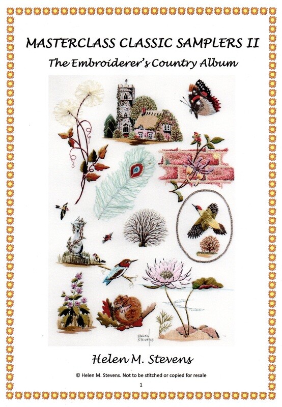 MASTERCLASS CLASSIC SAMPLER II The Embroiderer's Country Album Hand ...