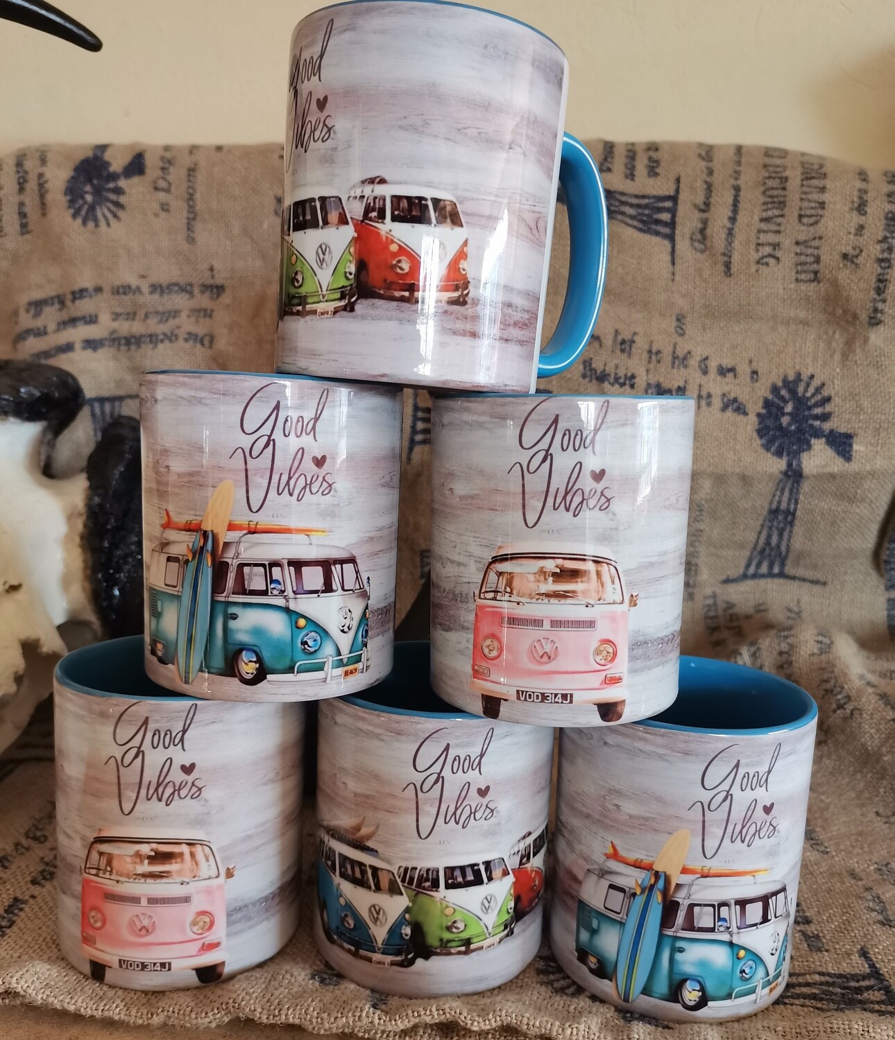 VW Kombi coffee mugs set