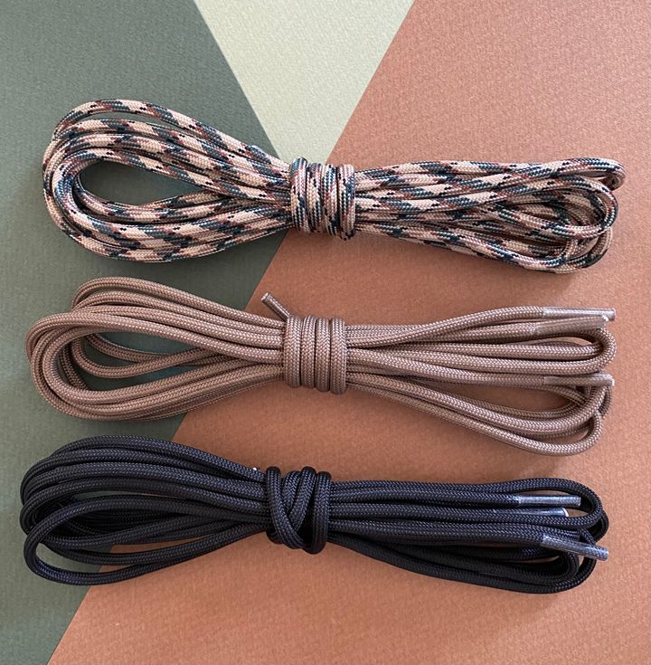 550 Type 3 Round paracord Laces