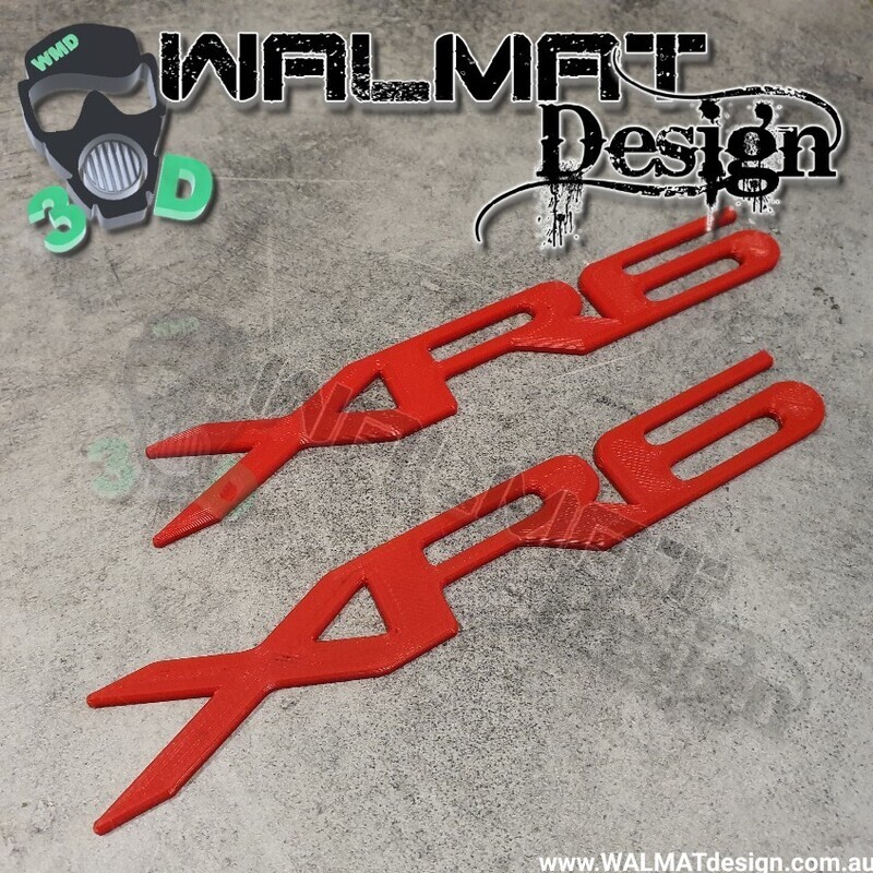 Ford EF EL XH XR6 Falcon Badge - Fender / Guard / Boot badge (Unfinished)