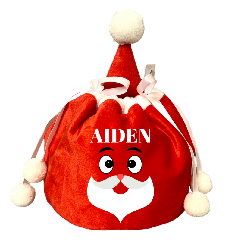 Personalised Santa Gift Bag