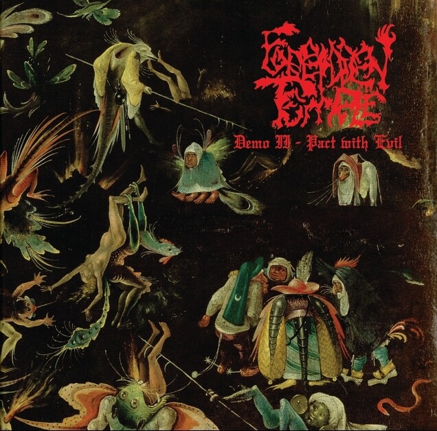 FORBIDDEN TEMPLE - II / Pact With Evil LP