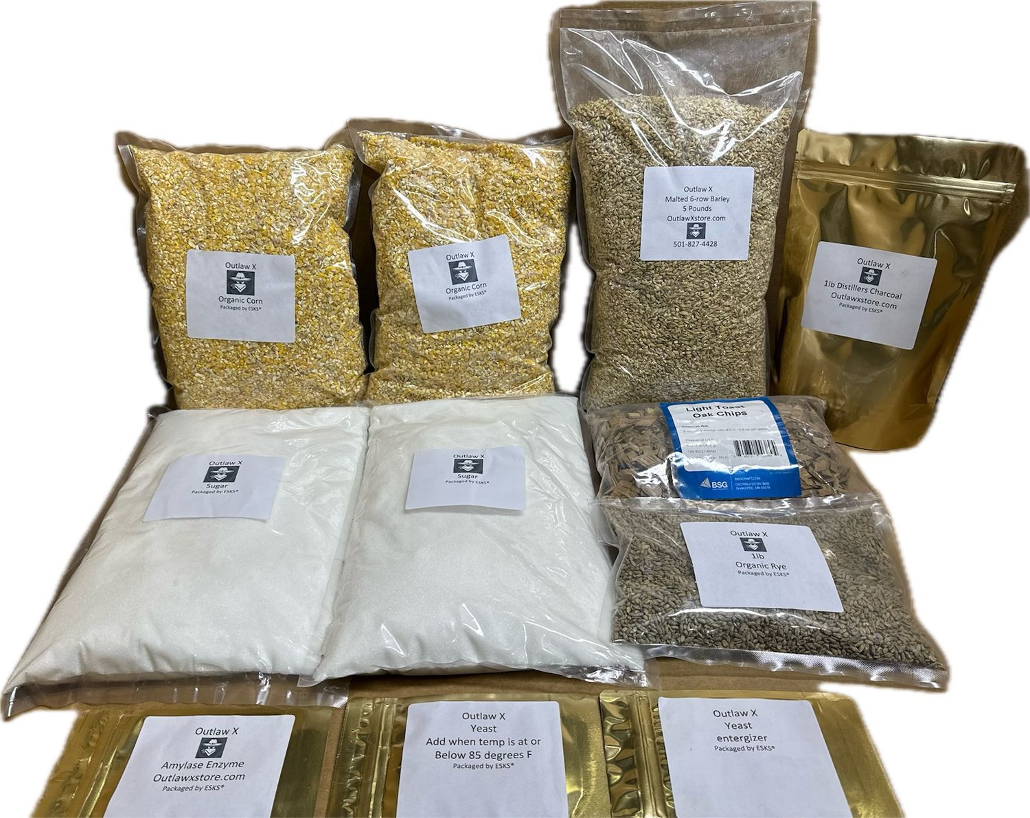 Outlaw X Master Distiller Mash Kit