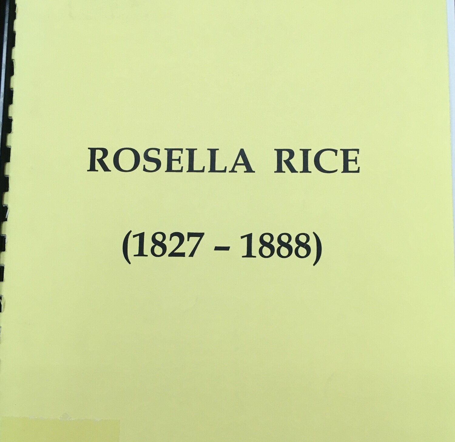 Rosella Rice (1827-1888) A Collection of Her Stories – Store – Ashland ...