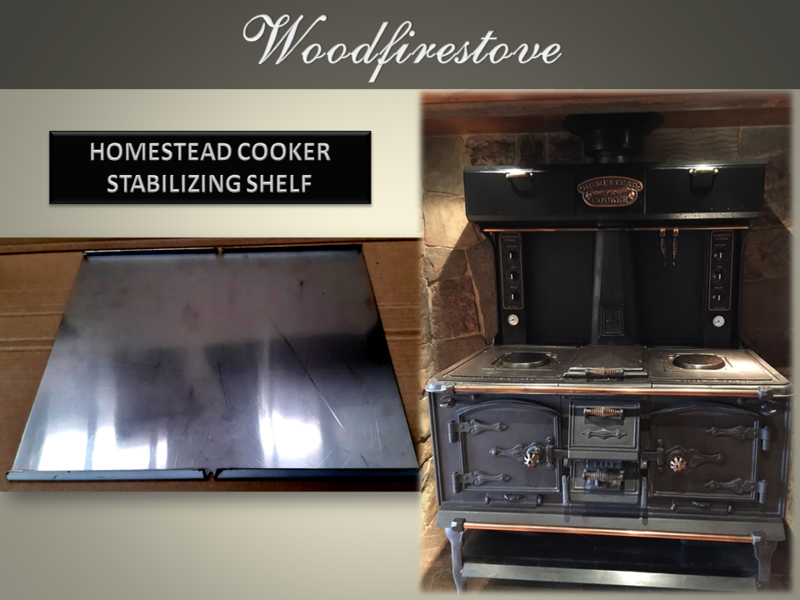 WOODFIRESTOVE - HOMESTEAD COOKER Kangaroo Stove