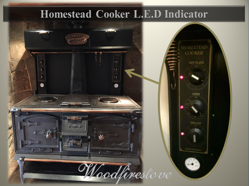 WOODFIRESTOVE - HOMESTEAD COOKER Kangaroo Stove