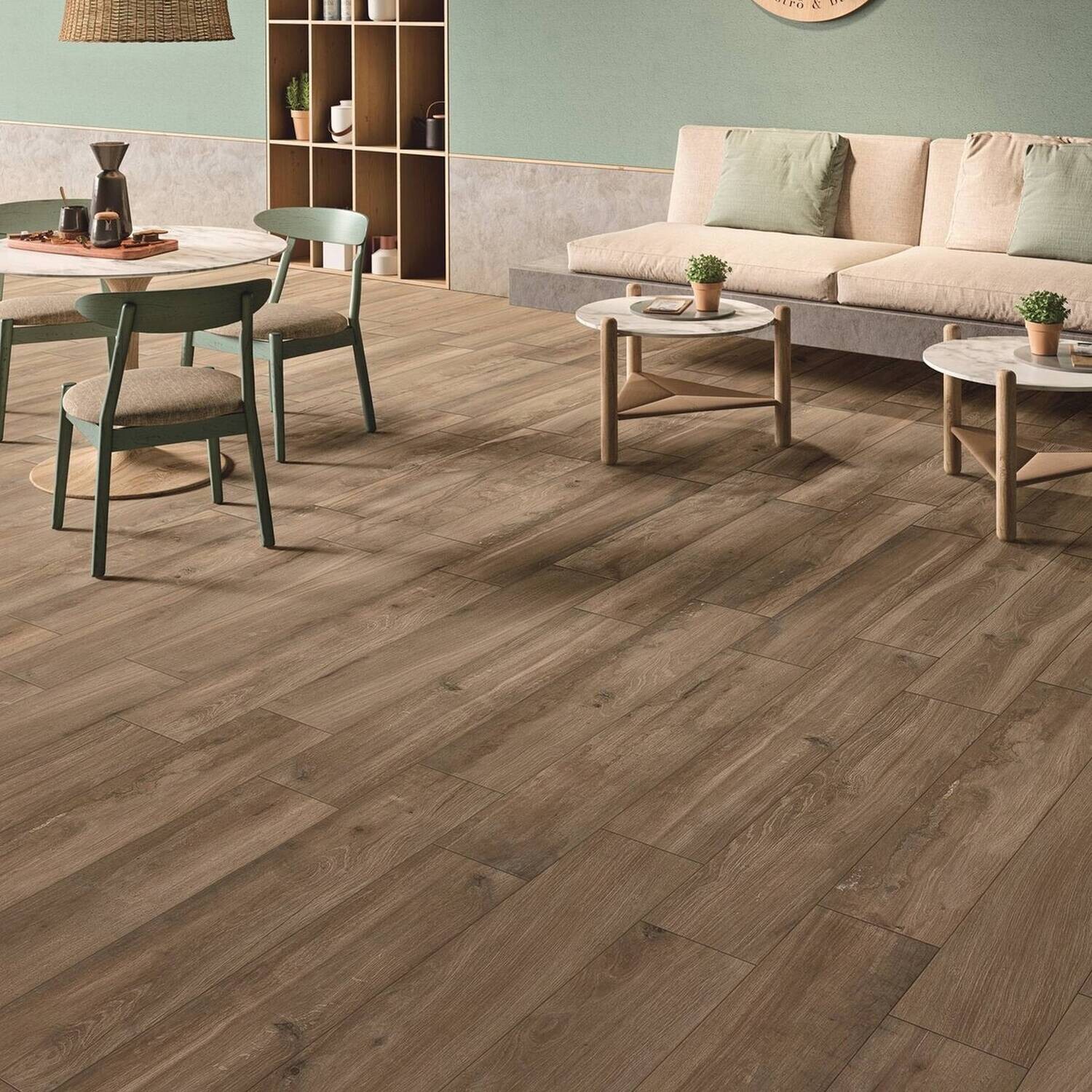 1000x200 Sherwood Walnut Porcelain Tile