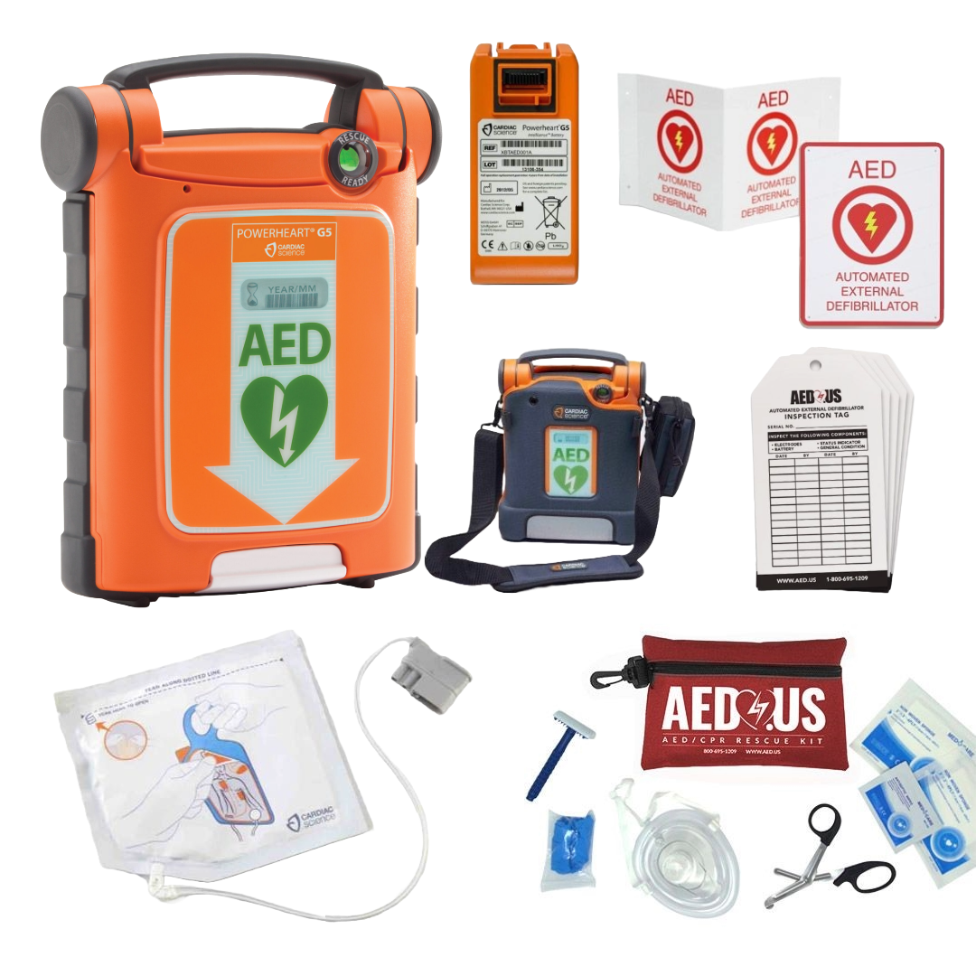 Cardiac Science Powerheart G5 AED, FULLY Automatic Cardiac Science Powerheart G5 AED, FULLY Automatic