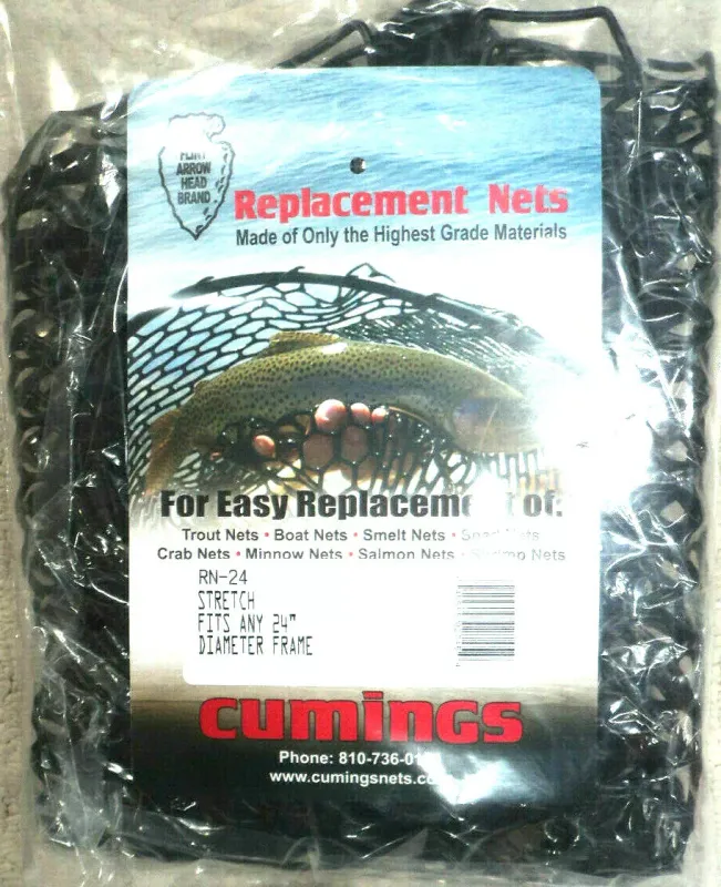 Ed Cummins Rubber Replacement Netting