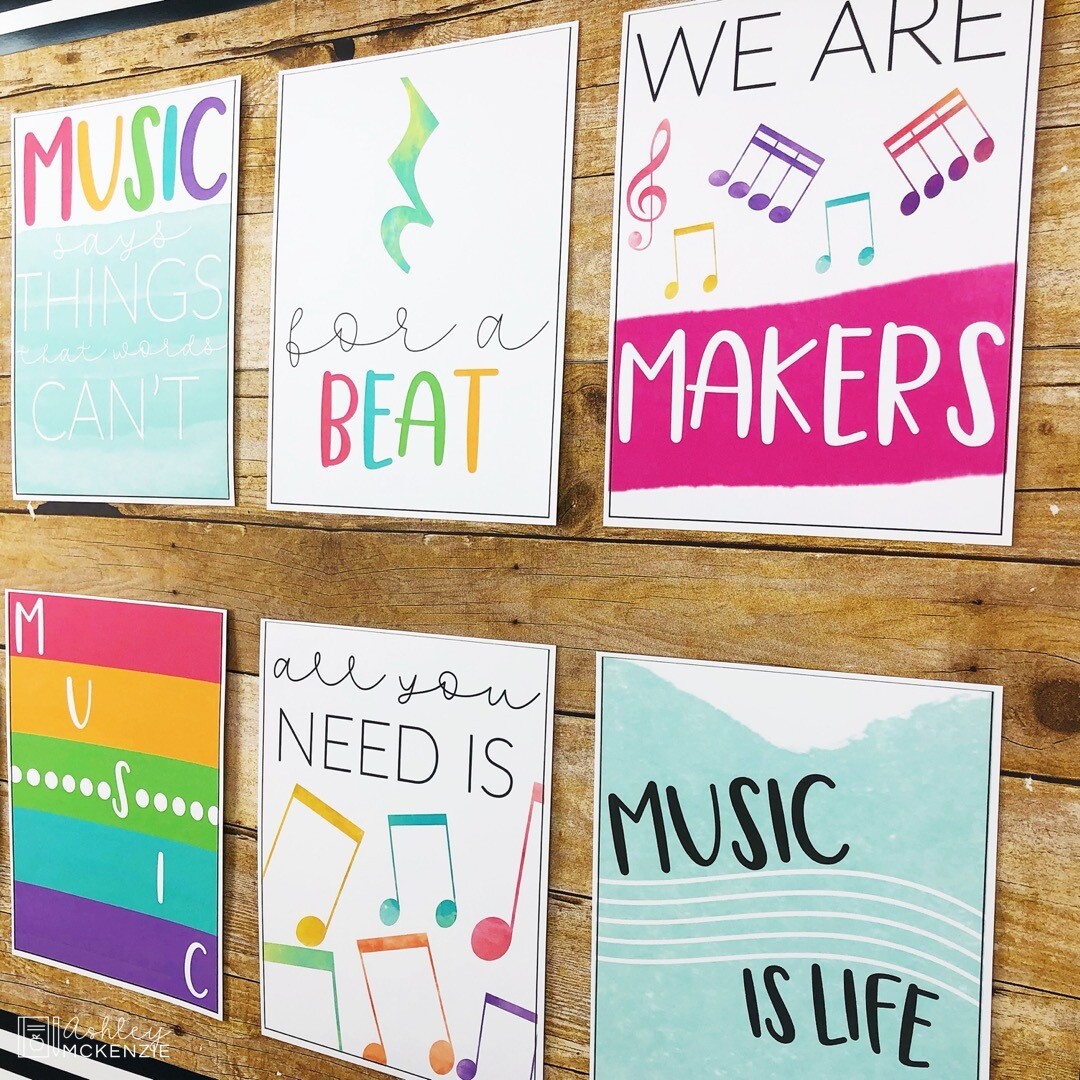 Music Classroom Posters