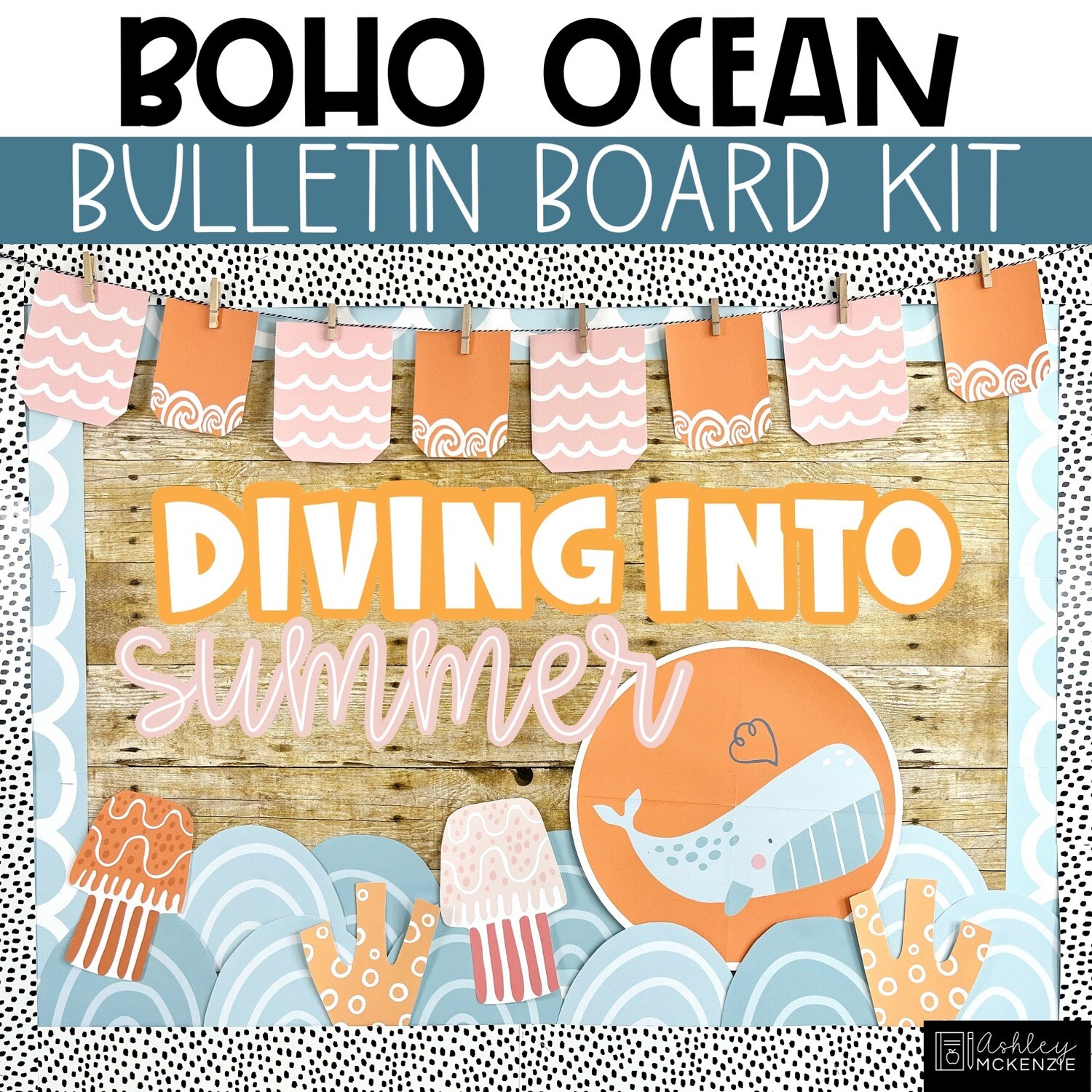 Scuba Diver Template Bulletin Board