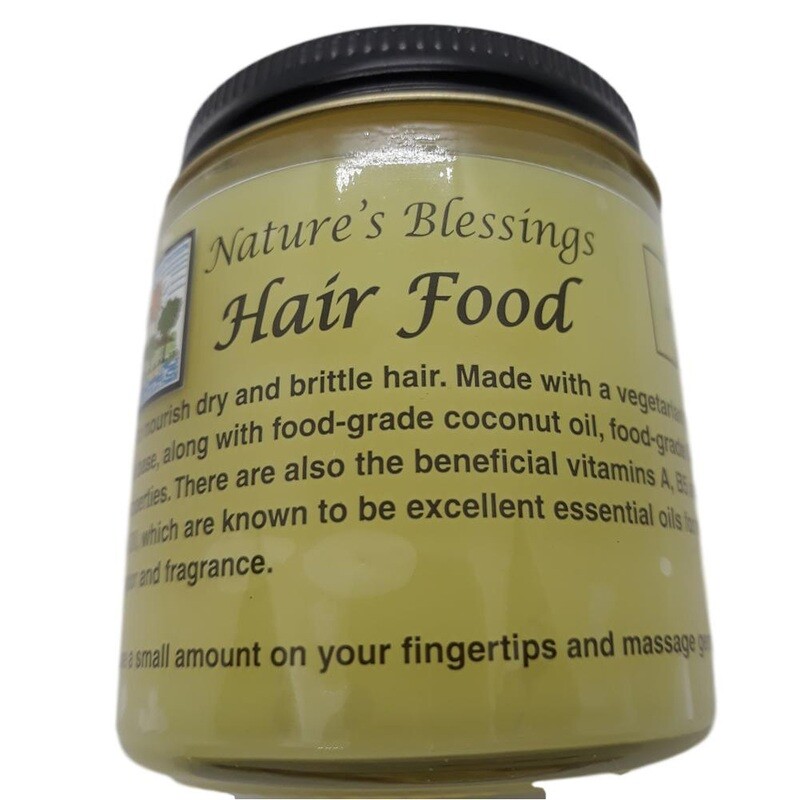 Nature's Blessing Hair Food Vegetarian Formula for Dry Brittle Hair