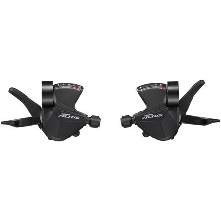 Shimano Altus SL-M2010 3x9-Speed Shift Lever Set, Black