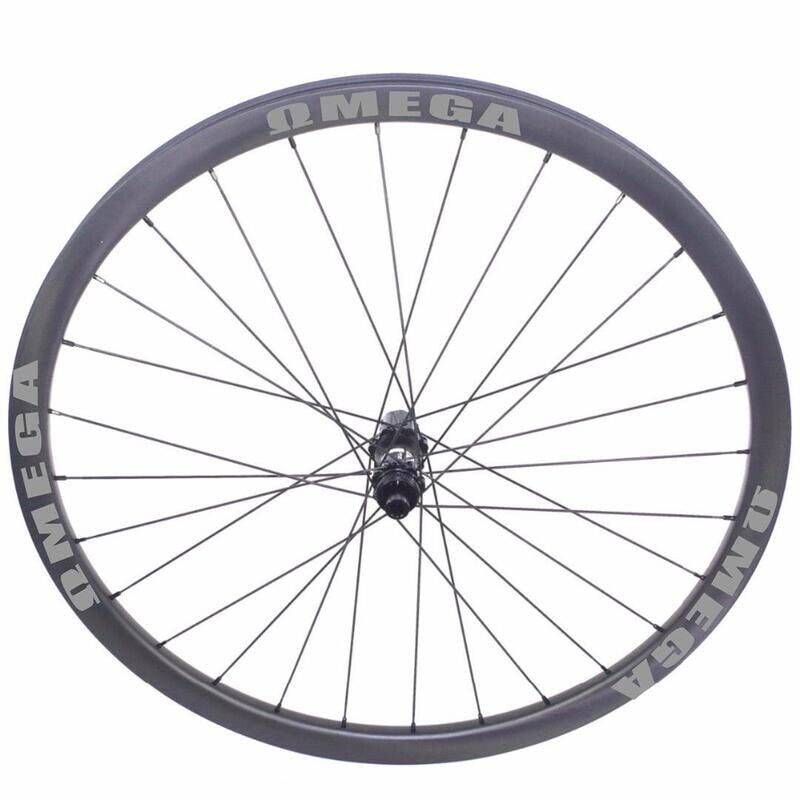 Omega Disc Brake Road 40mm Tubless Carbon DTswiss Hub 350 Wheel Set