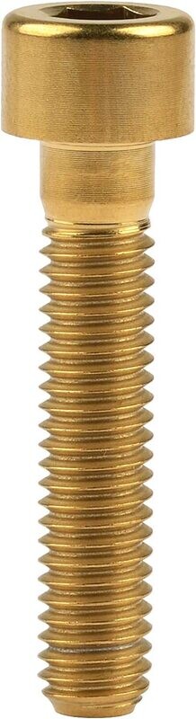 Omega Titanium M6X35mm, Bolts 1-pcs Gold