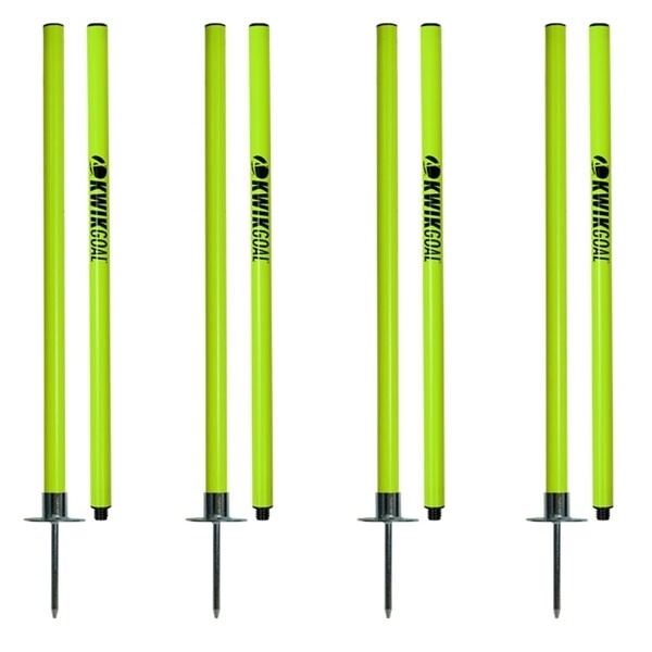 Kwik Goal Coaching Sticks 2 Go - Hi Vis Green