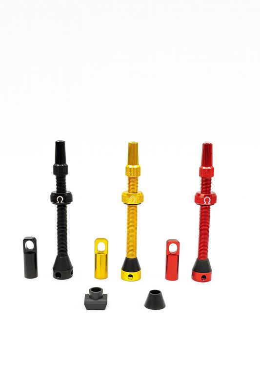 Omega Tubeless Valve Kit - 80mm One Pair