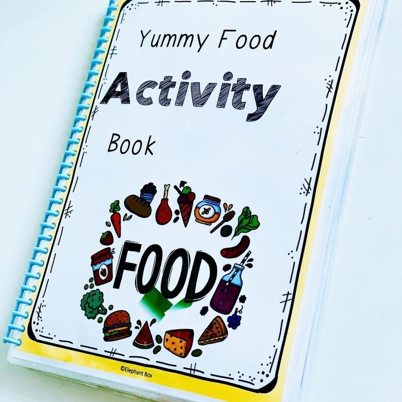 Yummy Food Activity Book