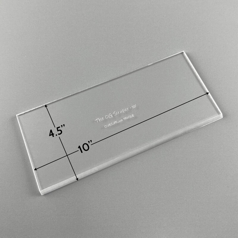 The BEST Cake Scraper