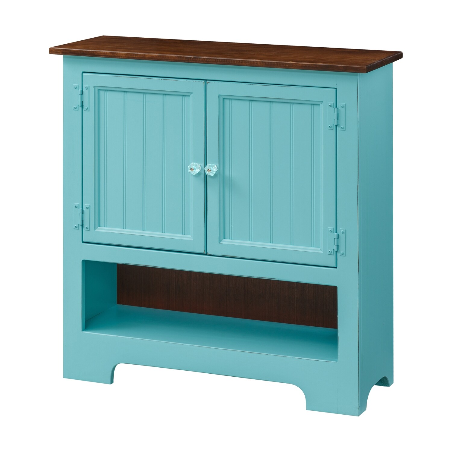 Double Hall Cabinet w/ Wood – Open – Sheds & Garages – Skip’s Outdoor ...