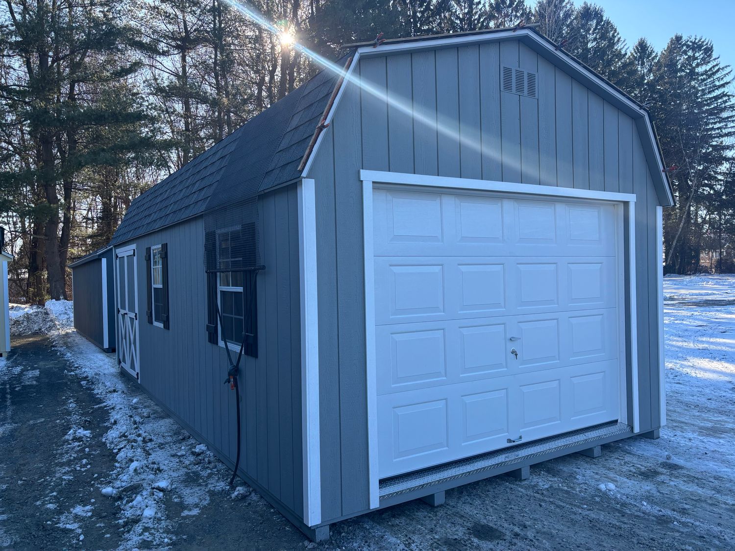 12′ x 24′ Duratemp Highwall Garage – SALE:$11,160 – Pet Structures ...