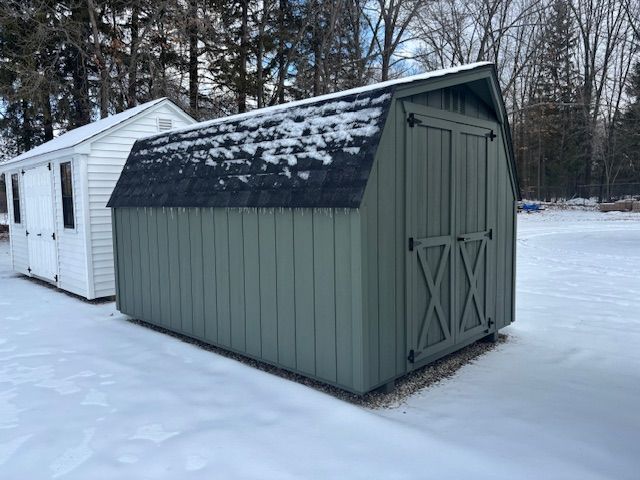 8′ x 12′ Duratemp Mini Barn -SOLD – Store – Skip’s Outdoor Accents