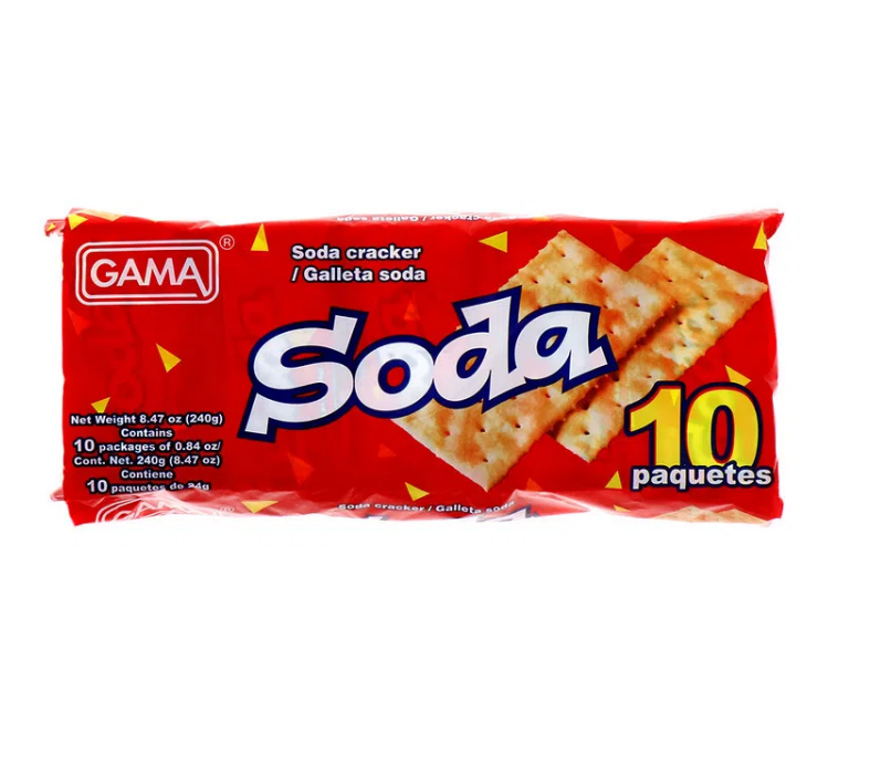Galletas GAMMA Soda Paquete de 10 Unidades Galletas GAMMA Soda Paquete de 10 Unidades