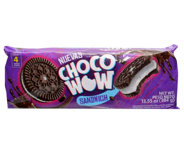 Galletas Choco wow Sandwich 16Un x Fardo