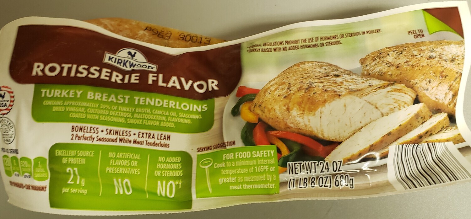 Frozen Turkey Tenderloin