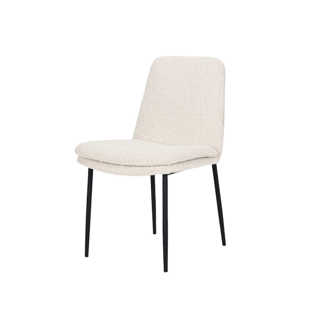 LOGAN DINING CHAIR - CREAM BOUCLE - dekor butik | Online Home Décor ...