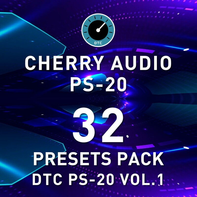 Cherry Audio - DTC PS-20 Vol.1 - 32 Preset Pack