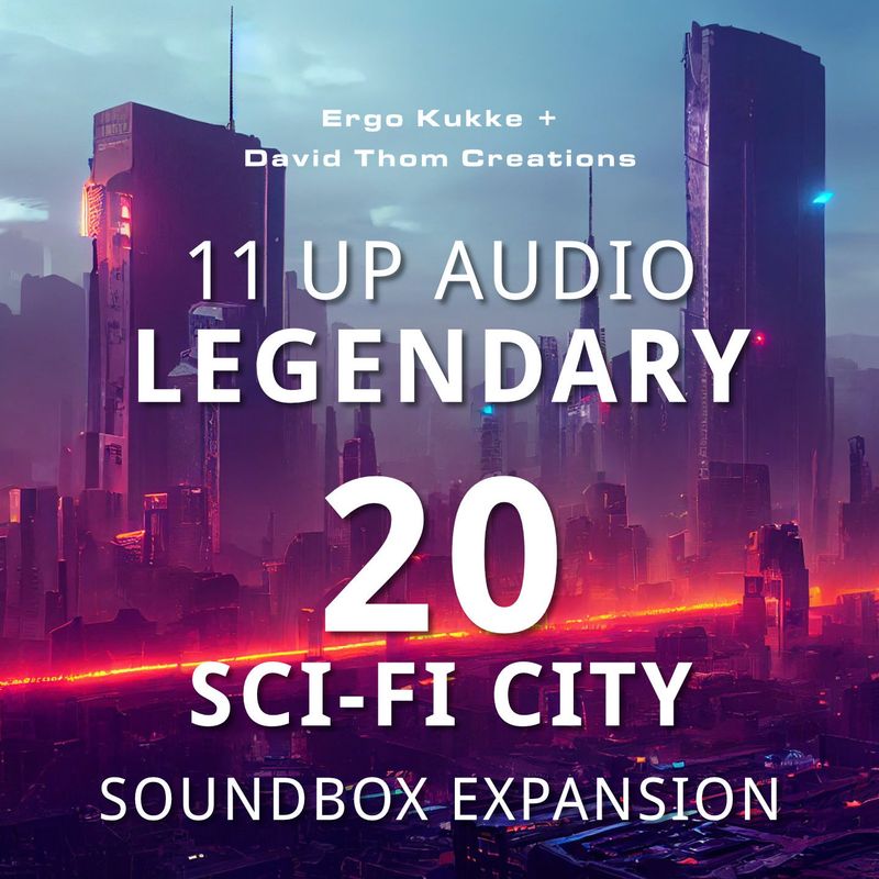 DTC + 11 Up Audio SCI-FI CITY - 20 Preset Soundbox Expansion Pack