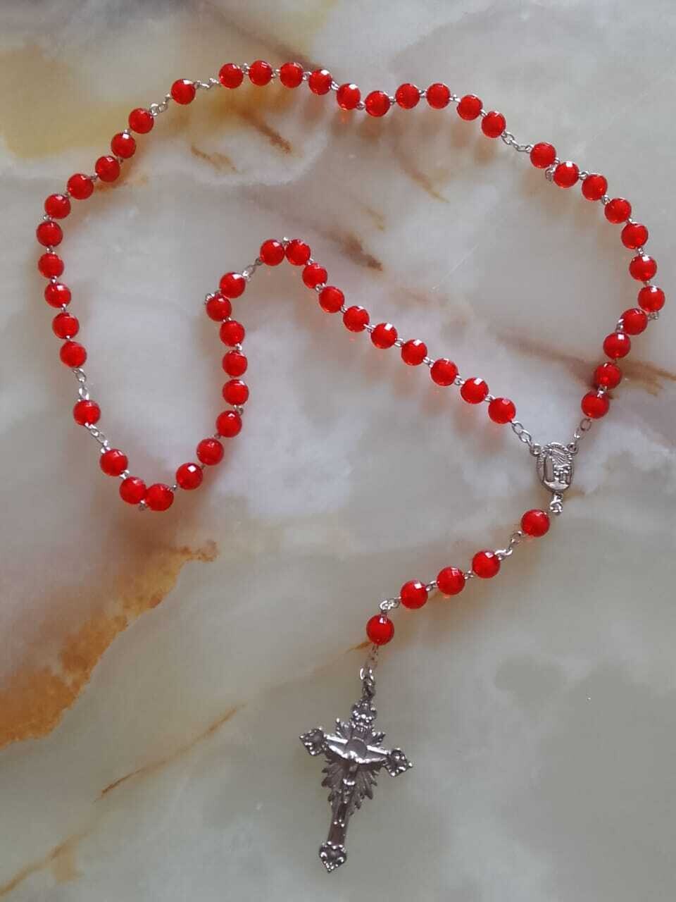 Red Rosary – SANOL Shop – South Africa Needs Our Lady