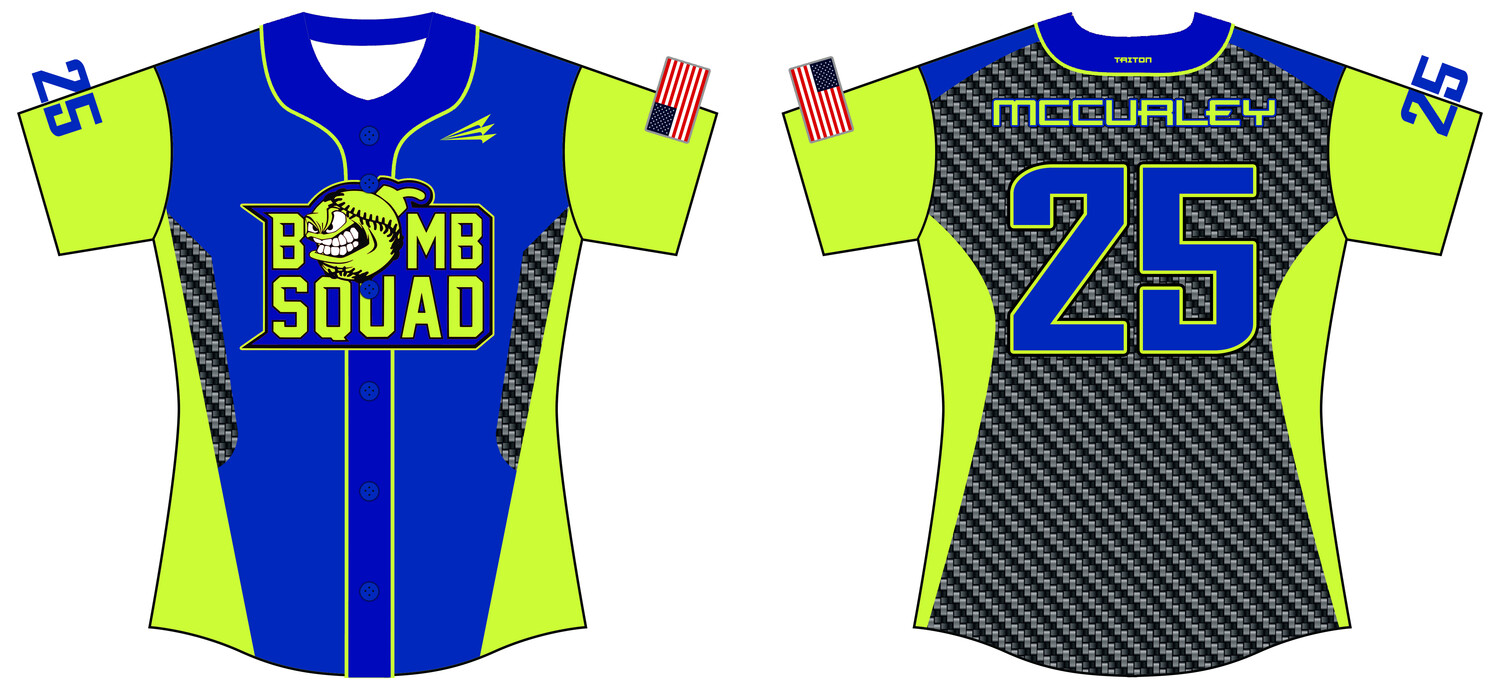 Bomb Squad Softball Logo