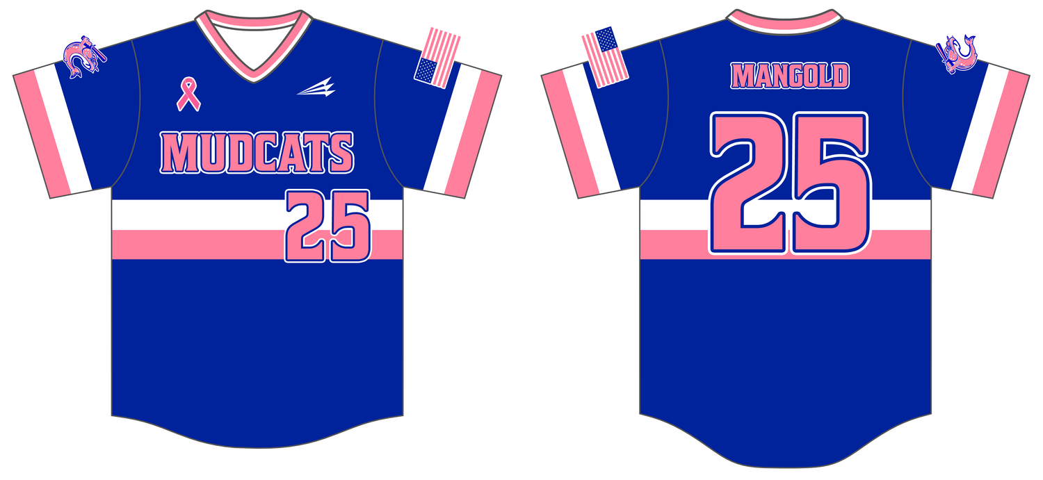 Southport Mudcats Custom HexaFlex Baseball Jersey #J1f