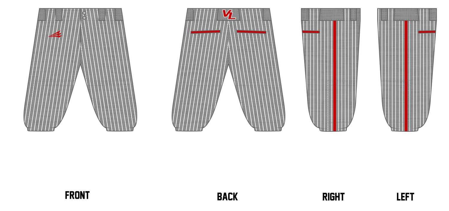 Van Legends Custom Knicker Baseball Pant #BP18