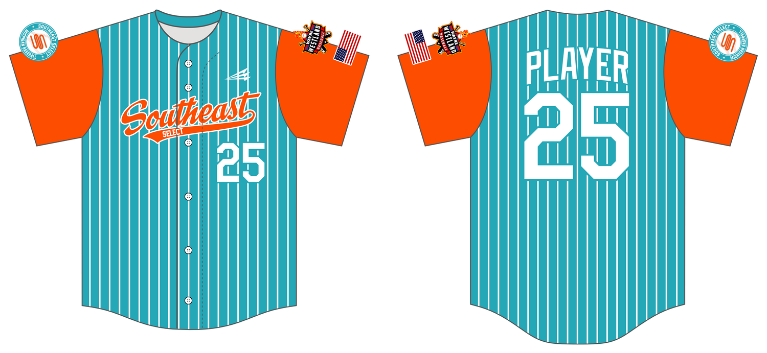 Southeast Select Custom Hexaflex Baseball Jersey #J1G