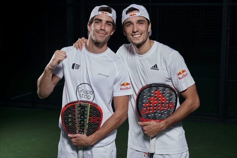 Palas de pádel de hombre.