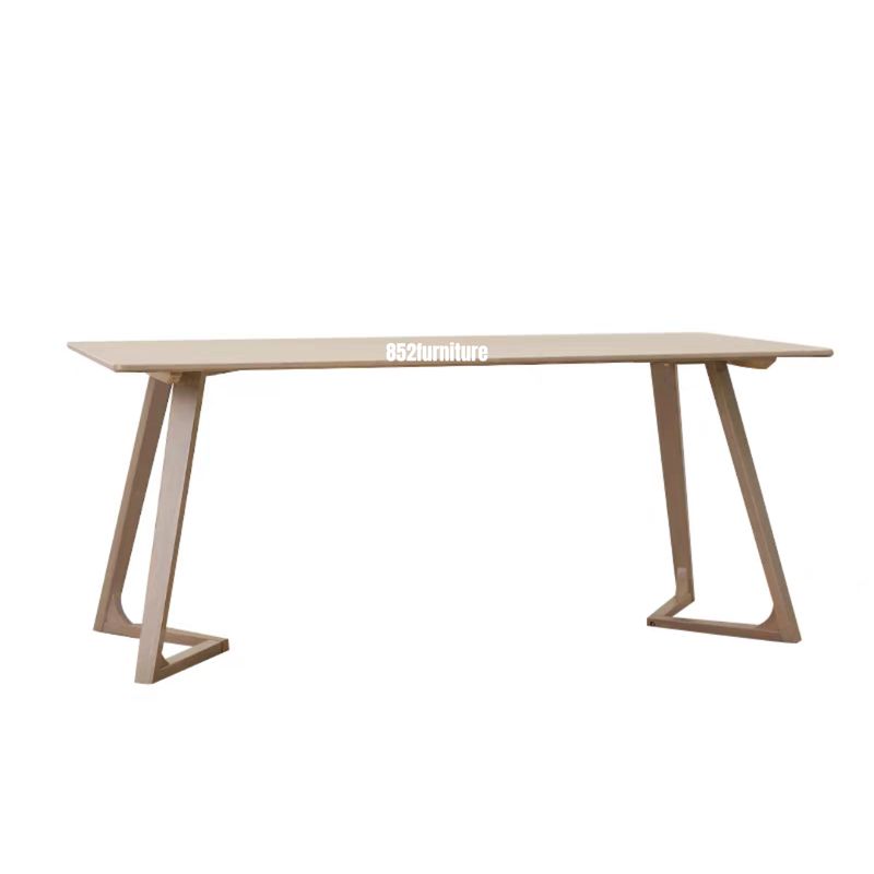 (包送貨安裝 | Delivery and Assembly Included) A332奶油木餐桌 (dining table)